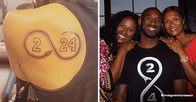 Kobe Bryant's Sister, Sharia Washington Inks Numbered Tattoo on Her ...