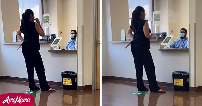 Woman Starts Vaping at Health Lab after Cancer Patient Asks Her to Wear ...