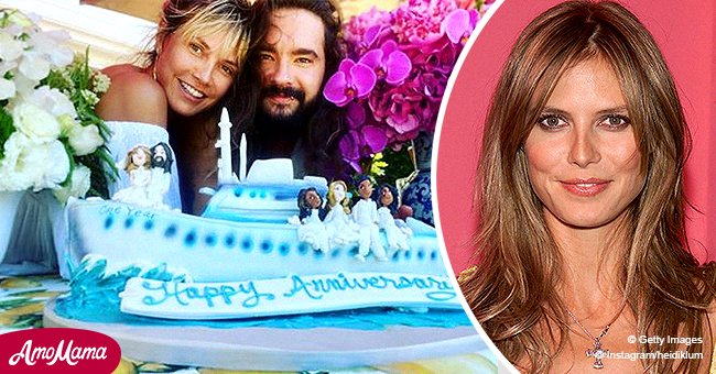 How Heidi Klum Celebrated Her 1st Wedding Anniversary with Husband Tom ...
