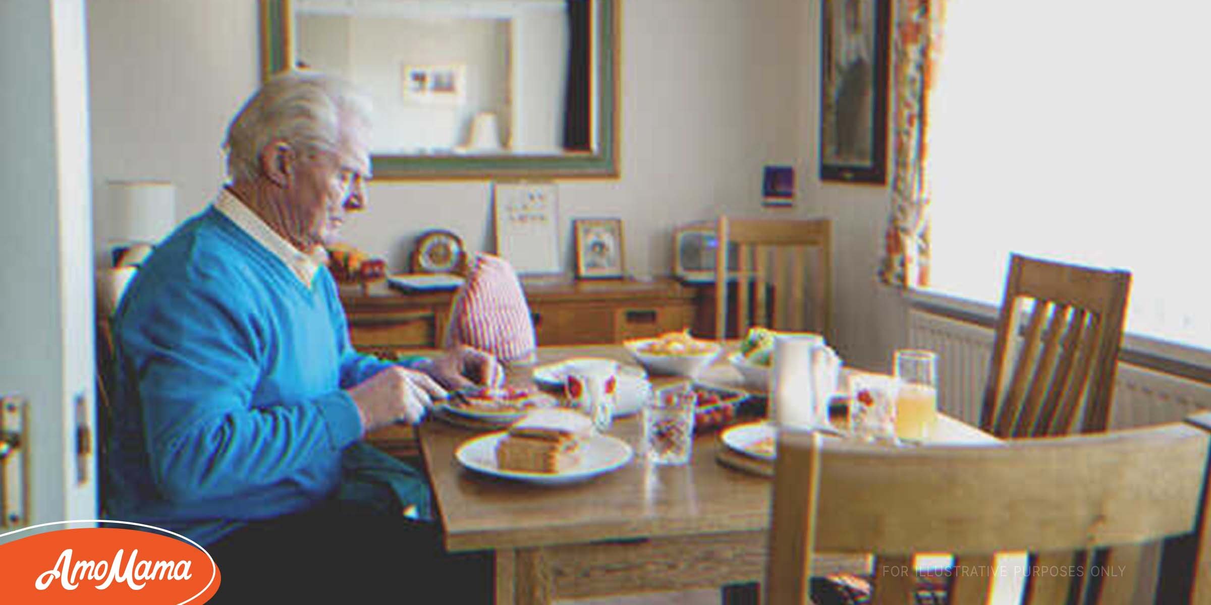 Old Man Spends Days Alone after Family Tragedy until Lady Next Door ...