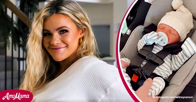 DWTS Pro Witney Carson Gives a Glimpse at Her Journey Home from the ...