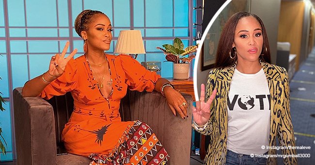 Rapper Eve Stuns in Jeans & Leopard Jacket after Announcing Her Exit ...
