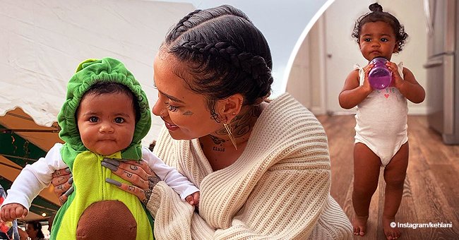 Kehlani's Adorable Daughter Adeya Poses in Cute White Bodysuit in a Snap
