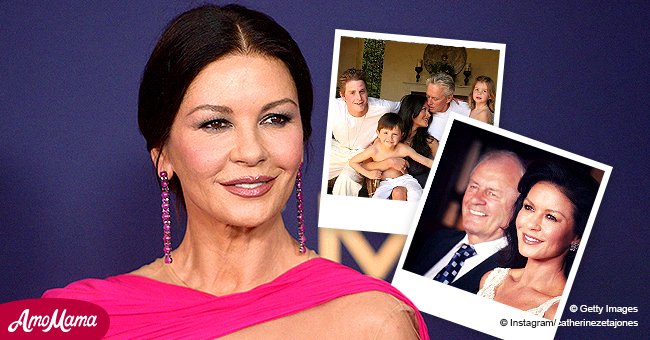 Catherine Zeta-Jones Gushes over Her Dad and Husband on Father's Day ...