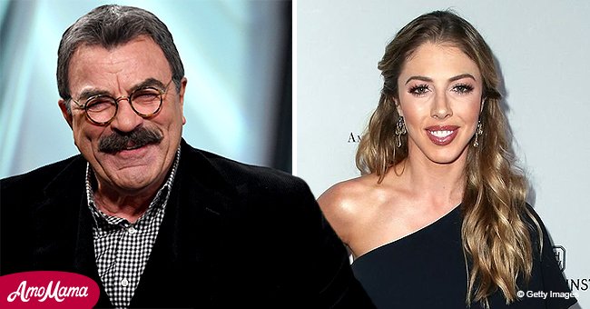 Tom Sellecks Daughter Hannah Shows Perfect Figure As She Works On