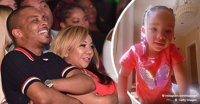 TI & Tiny Harris' Daughter Heiress Impresses Her Mom as She Lip Syncs ...