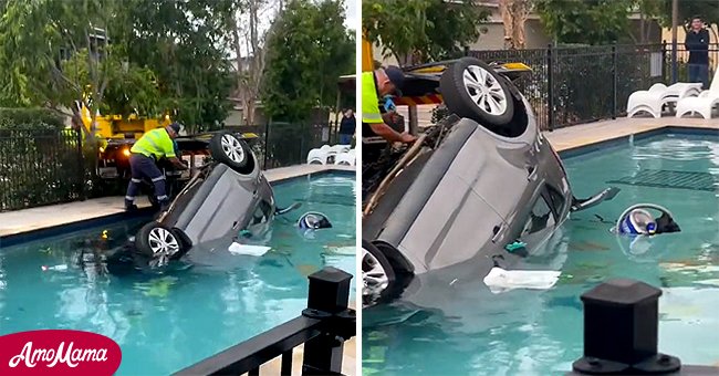 Teenager Goes Viral For Drowning a Car in a Backyard Pool
