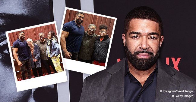 David Otunga Shares Sweet Family Photo & Revealed How He Got His Mom to ...