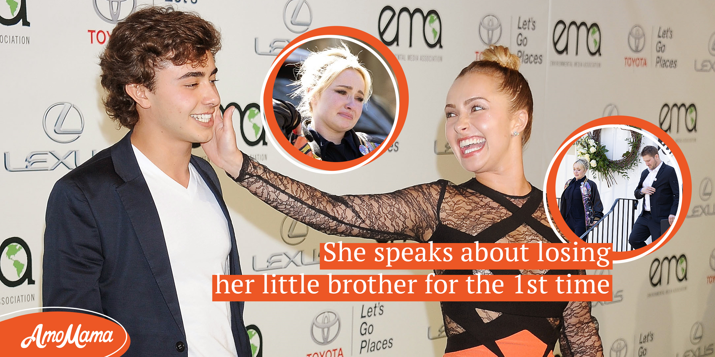 Hayden Panettiere Can't Hold Back Tears at Brother's Funeral, Wearing ...