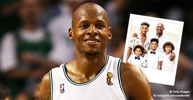 Former NBA Star Ray Allen & His 4 Sons Show Their Resemblance as They ...
