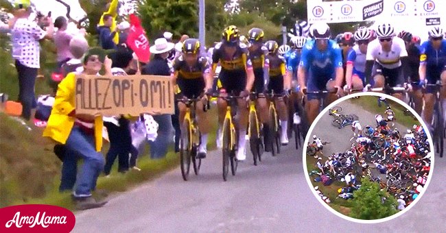 Accident sur le Tour de France, 21 blessés : que signifie le signe "Opi ...