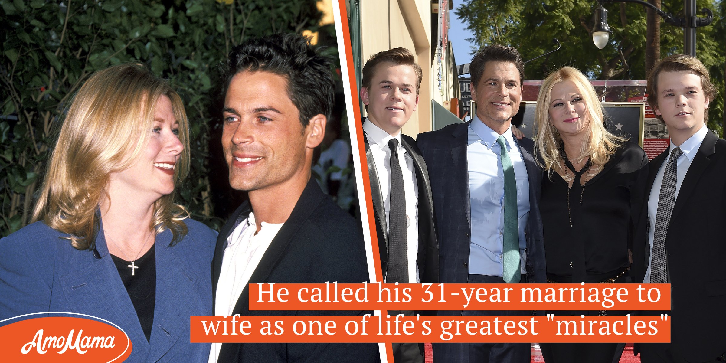 Rob Lowe's Wife of 31 Years 'Saved' Him from 'Wild Boy Craziness ...