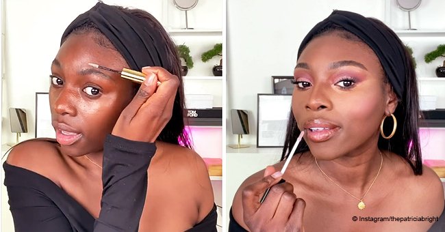 Patricia Bright Shows off Her Makeup Process & the Cool Result of Her ...