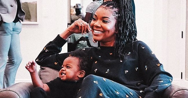 Gabrielle Union's Adorable Daughter Kaavia Appears to Play Card Game ...