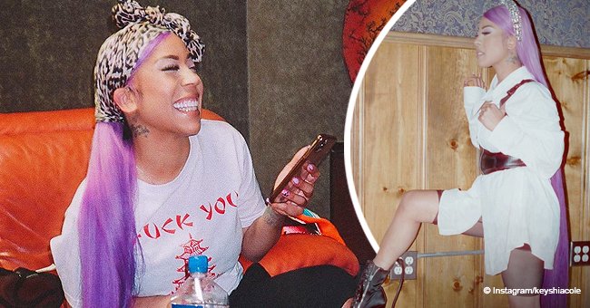 Keyshia Cole Flashes Her Sweet Smile in New Photos Featuring Her Long ...