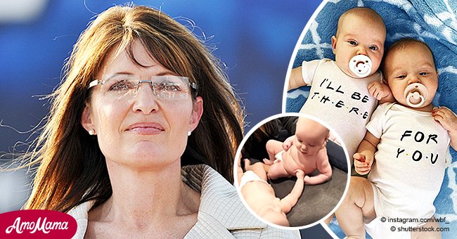 Sarah Palin's Daughter Shows off Adorable Connection between Her Twins ...