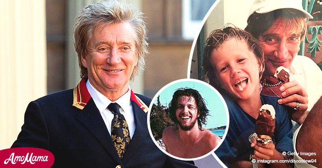 Rod Stewart's Handsome Son Liam Is All Grown up and Is a Younger ...