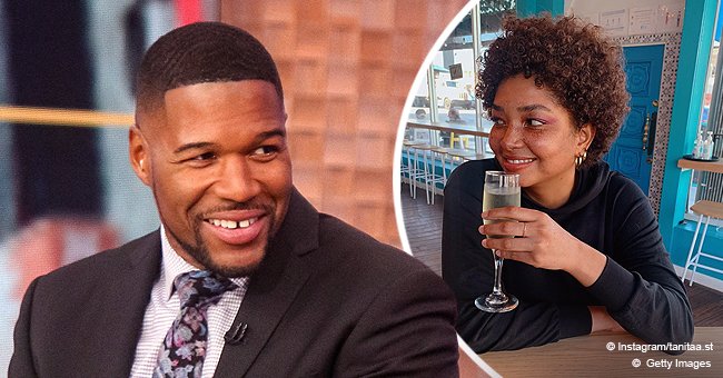 Michael Strahan's Daughter Tanita Shows Cheekbones & Stunning Afro as ...