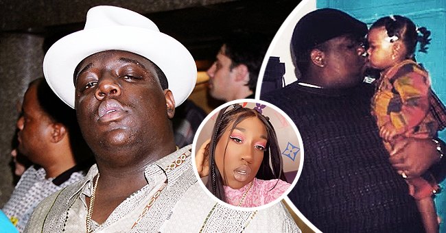 Notorious B.I.G.’s Only Daughter Flaunts Huge Baby Bump in Black Dress ...
