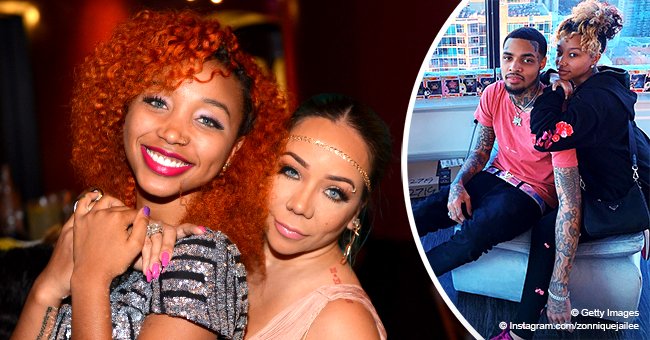 Tiny Harris' Daughter Zonnique Pullins Looks Happily in Love as She Poses with Boyfriend in ...