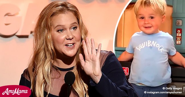 Amy Schumer Proudly Shares the Moment Her 16-Month-Old Son Gene Says ...