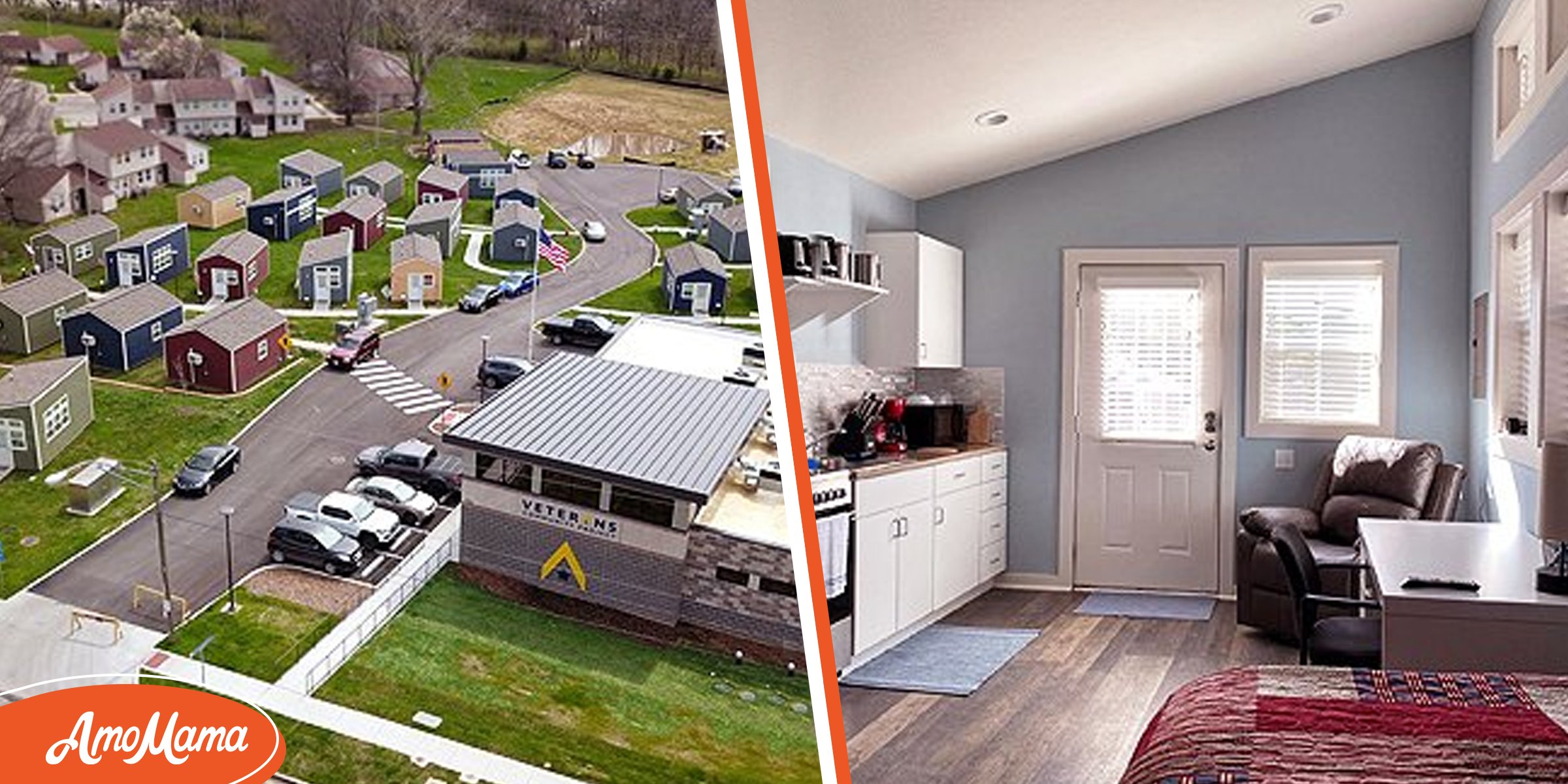 Tiny Village Is Built for Homeless Veterans So They Can Live There for Free