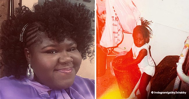 Gabby Sidibe from 'Precious' Shares Photo from Her Childhood Where She ...