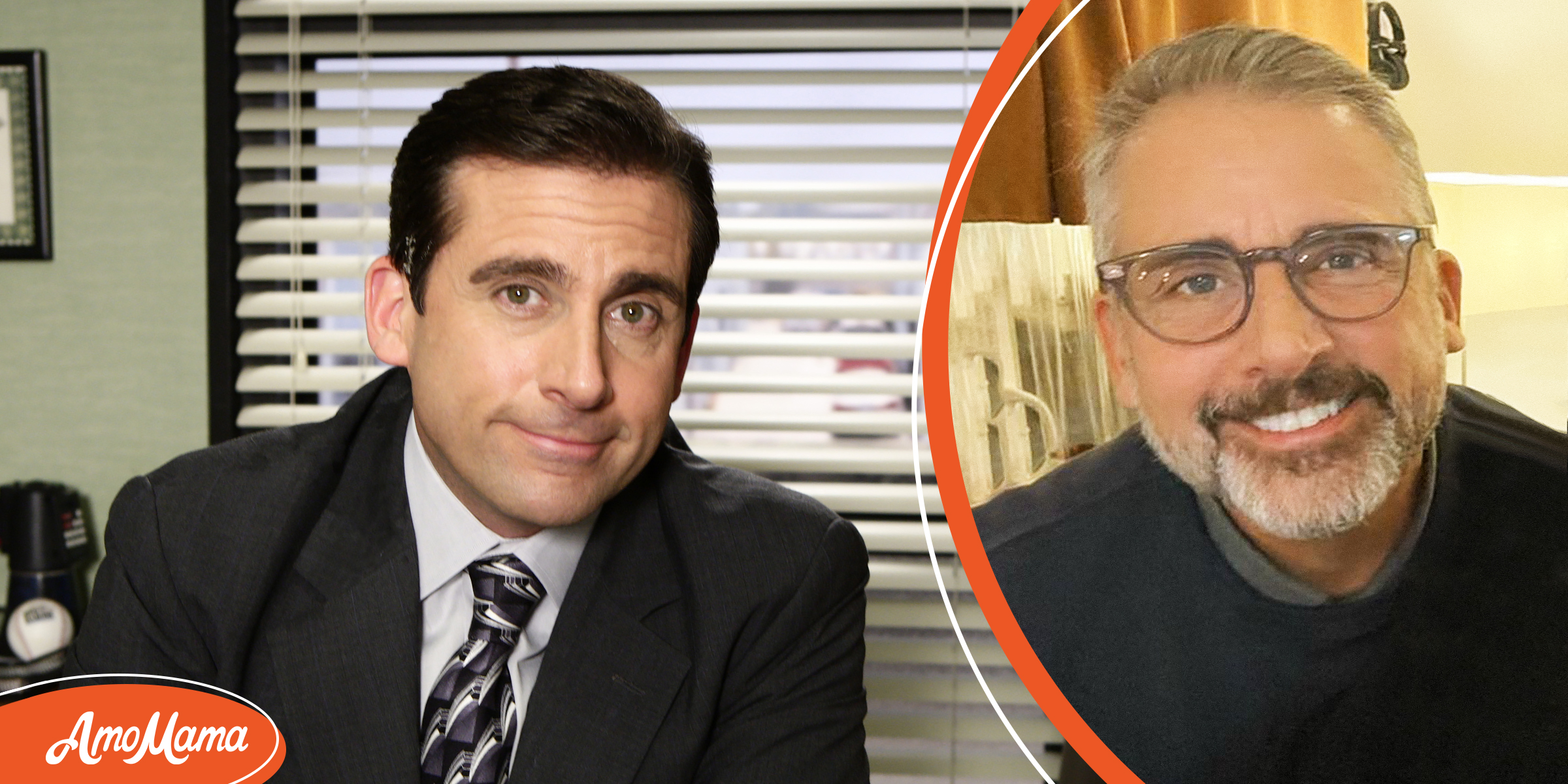 Steve Carell Aging 'Like a Fine Wine' with Gray Hair & Beard in New ...
