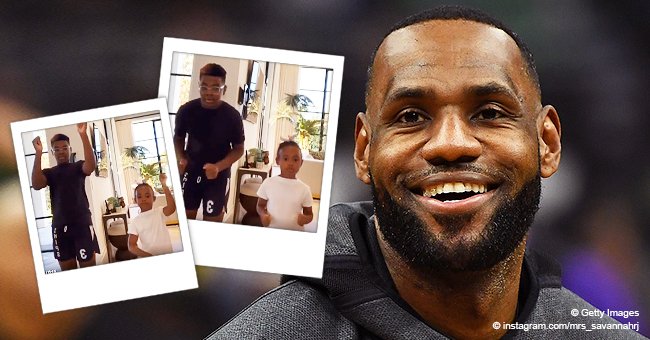 LeBron James' Daughter Zhuri and Son Bryce Dance Together in a Cute Video