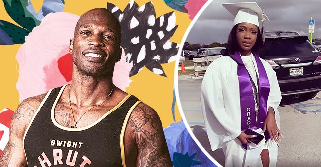 Former NFL Star Chad Johnson Shows Daughter Chade Posing in a White ...