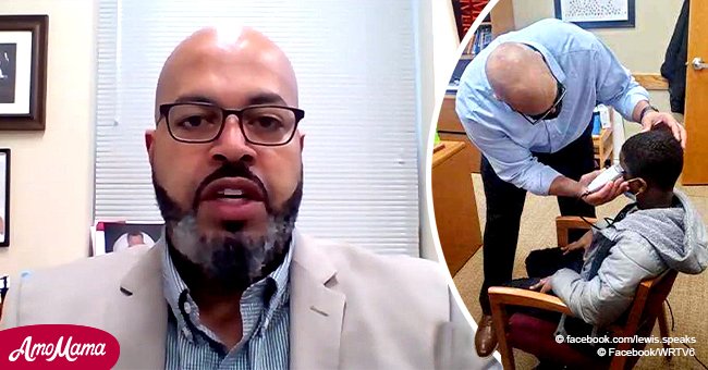 Principal Goes Viral for Fixing a Student's Hair after the Boy Felt ...