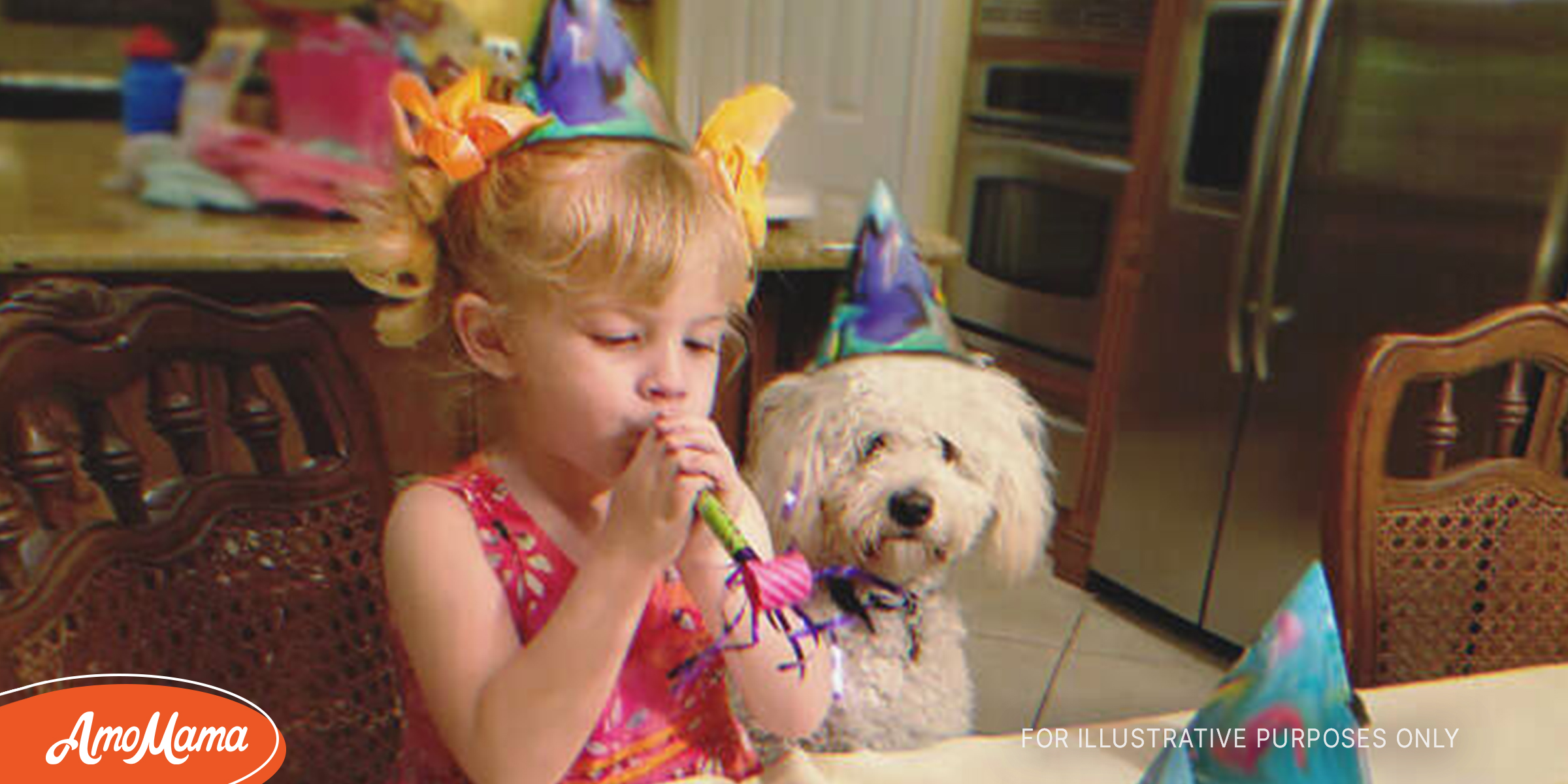 Parents Throw B-Day Bash for Newly Adopted Girl, Suddenly Her Bio Mom ...