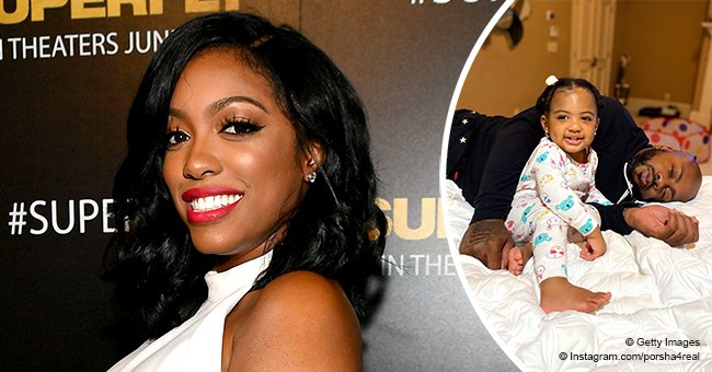Porsha Williams' Daughter Pilar Flashes a Huge Smile beside Her Sleepy ...
