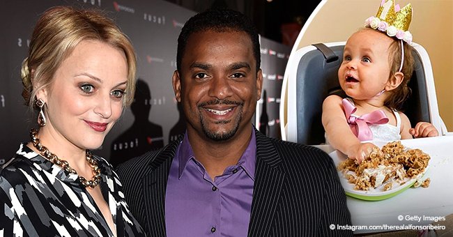 Alfonso Ribeiro and Wife Angela Celebrate Baby Daughter Ava Sue's 1st ...
