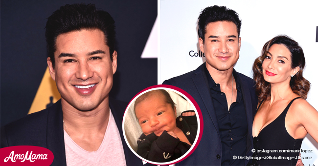 Mario Lopez Shares Photo of Newborn Son Santino a Week after His Birth