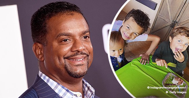 Alfonso Ribeiro's 3 Kids Glow with Happiness during His Eldest Son AJ's ...