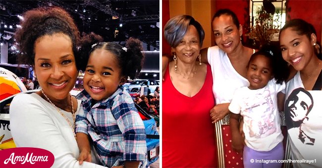 LisaRaye McCoy muestra a 4 generaciones de mujeres hermosas de su ...