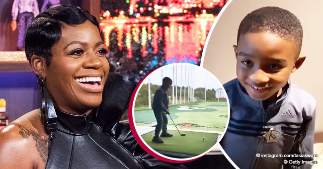Fantasia Shares Instagram Stories of Her 8-Year-Old Son Dallas Playing ...
