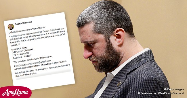 Dustin Diamond (Sauvé par le gong) hospitalisé pour un cancer de stade 4