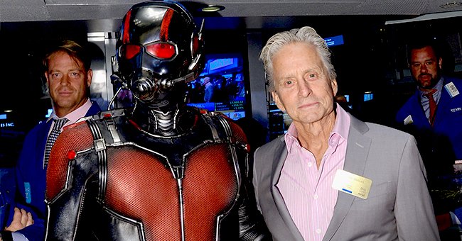 Michael Douglas Jokes about Growing a Goatee Ahead of His Return as ...