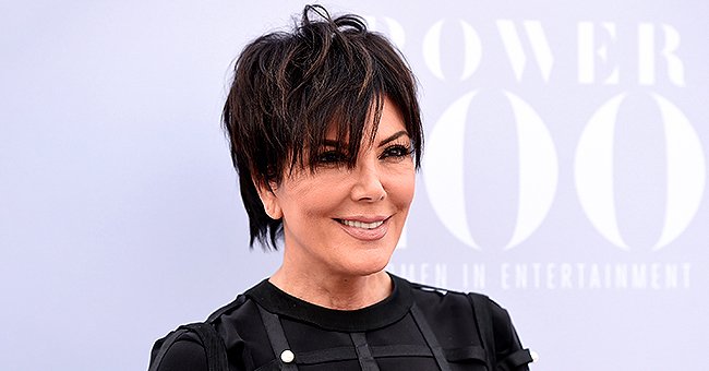 Kris Jenner from KUWTK Dazzles in Blue Sequin Dress for Night out with ...