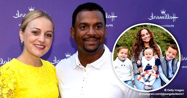 Alfonso Ribeiro's Wife Angela Unkrich Shares Cute Photos of His 4 Kids ...