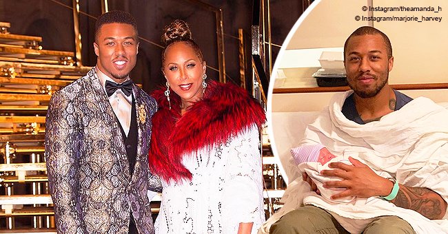 Marjorie Harvey's Son Jason and Wife Amanda Welcome a Baby Girl Named ...