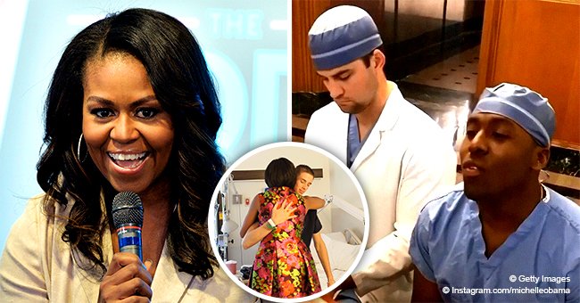 Michelle Obama Pays Tribute to Medical Workers on National Doctors Day ...
