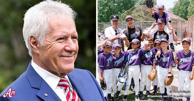 Late Alex Trebek Coached His Son's Little League Team — Check Out One ...
