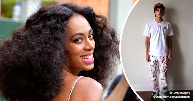 Solange's Son Julez Proves He's a Fashionable Teenager Posing in a ...