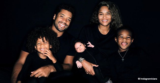 Ciara Shares Beautiful Family Portraits with Russell Wilson & Their ...