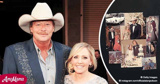Alan Jackson Celebrates 40th Anniversary With Wife Denise and Shares ...