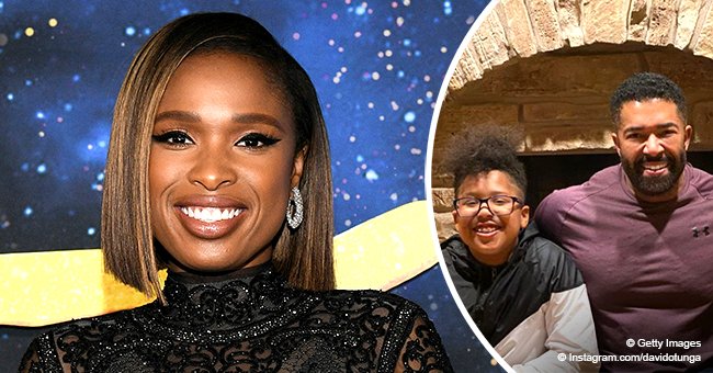 Jennifer Hudson's Only Son David Otunga Jr Looks Handsome Alongside Dad ...