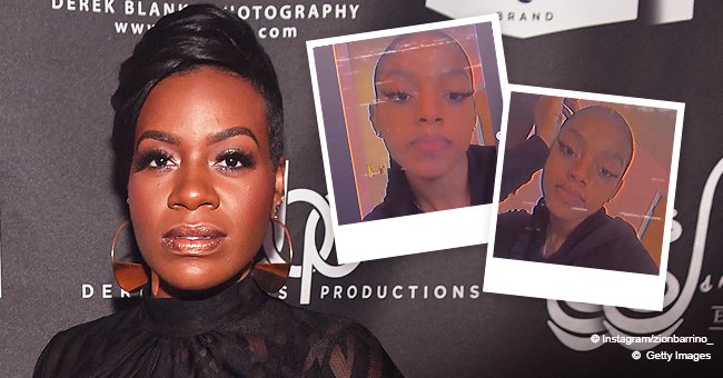 Fantasia Barrino's Daughter Zion Flaunts Long Lashes and Looks like Mom ...